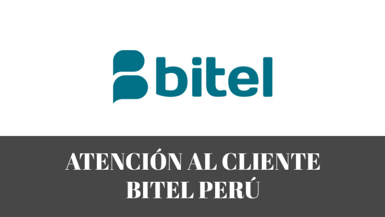 Bitel Perú Teléfono Atención al cliente